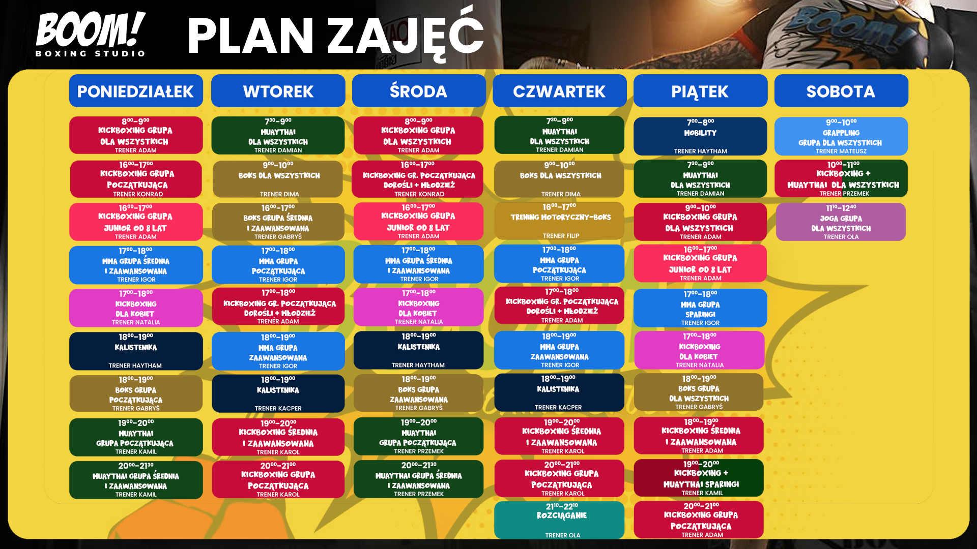 Boks – BOOM Boxing Studio